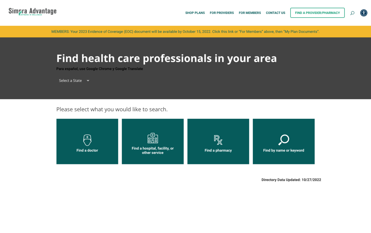 Home - Simpra Advantage